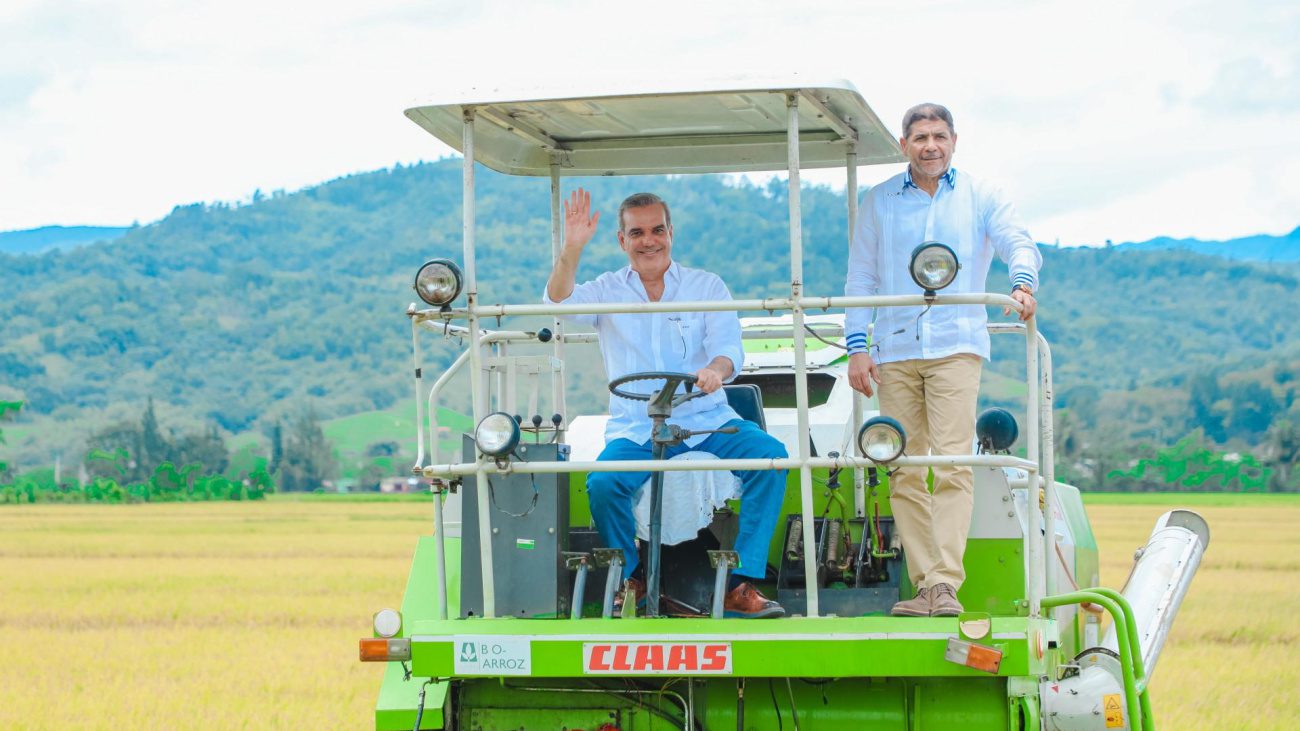 Abinader inaugurará escuela y dará inicio a la cosecha de arroz en ...